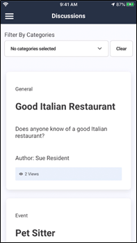 Resident - FRONTSTEPS Mobile App