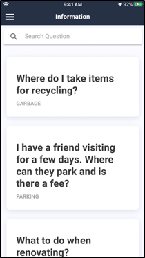 Resident - FRONTSTEPS Mobile App