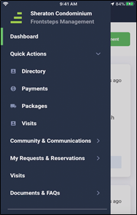 Resident - FRONTSTEPS Mobile App