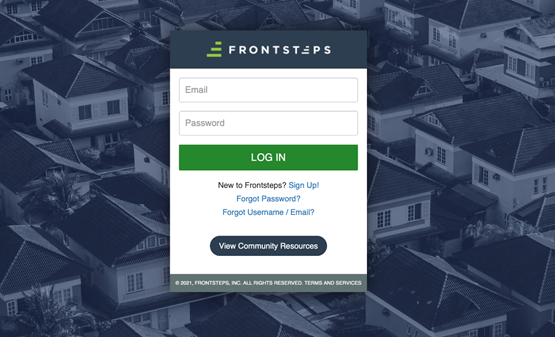 Resident - User Login Name Recovery